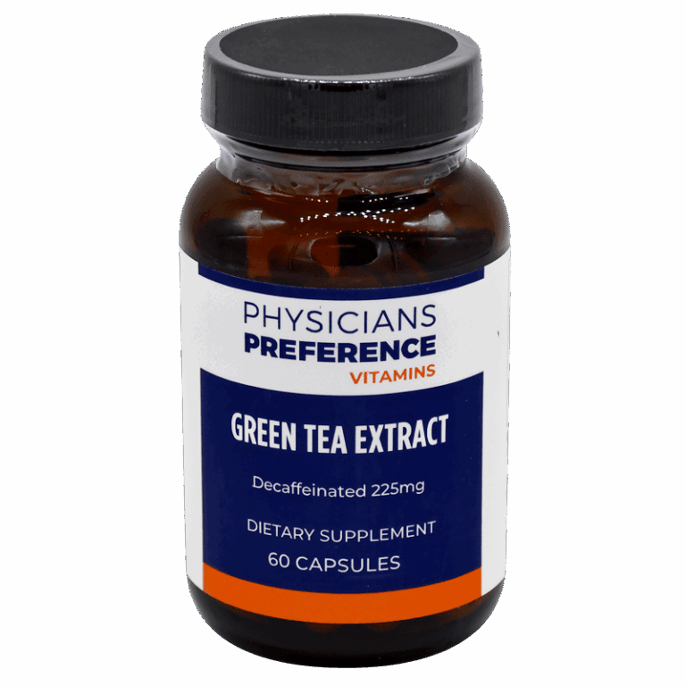 Green Tea Extract 225 mg 60 Capsules - Physicians Preference Vitamins