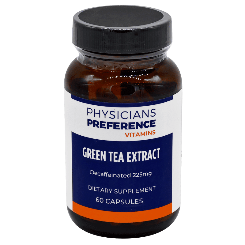 Green Tea Extract 225 mg 60 Capsules - Physicians Preference Vitamins