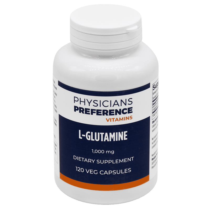 L-Glutamine 1000 mg 120 Capsules - Physicians Preference Vitamins