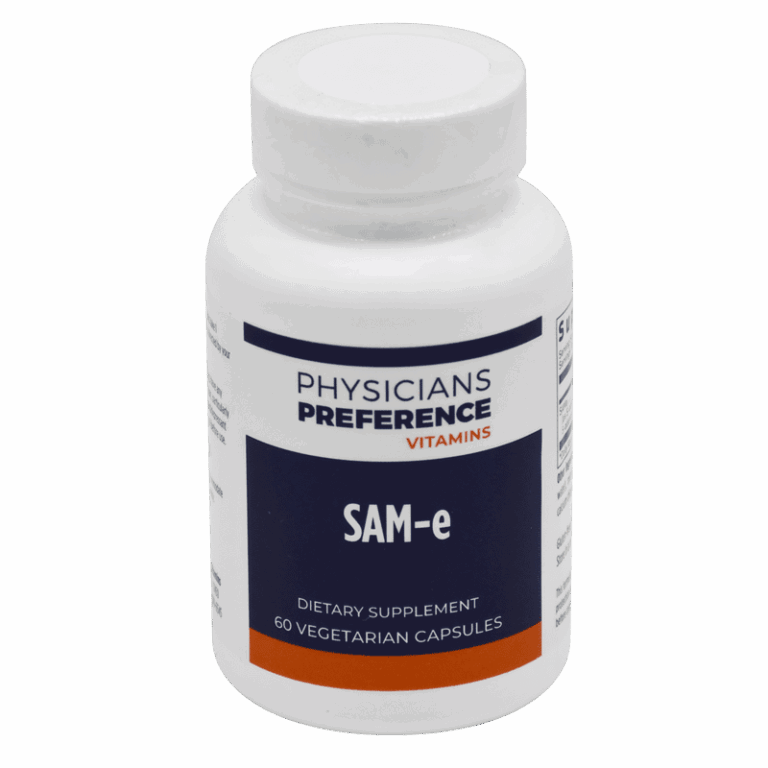 SAM-E 200 mg 60 Capsules - Physicians Preference Vitamins