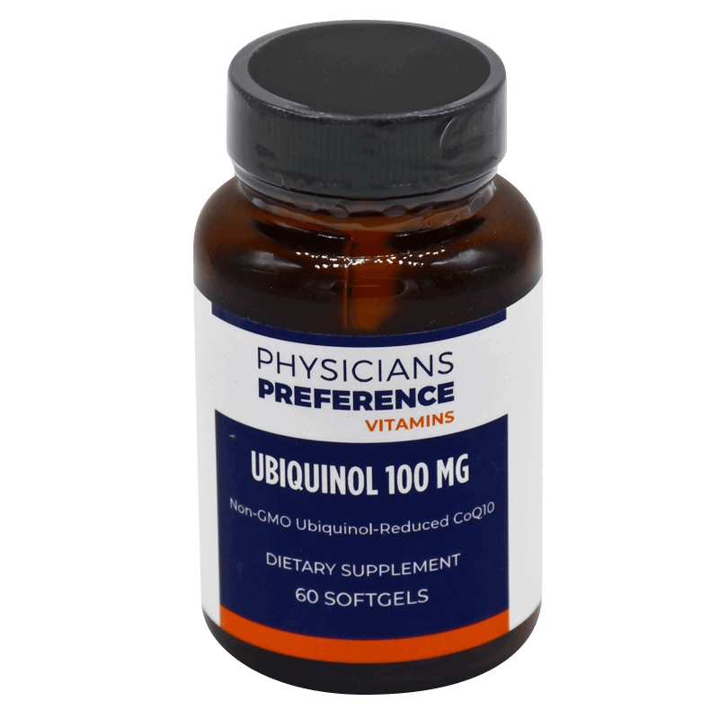 Ubiquinol 100 mg 60 Softgels - Physicians Preference Vitamins