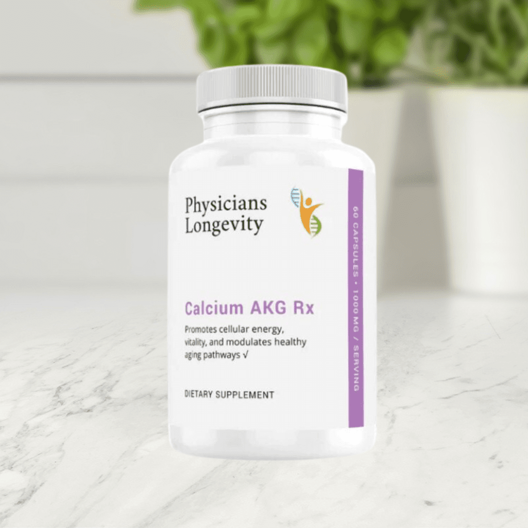 Calcium AKG Rx 500 mg 60 Capsules - Physicians Preference Vitamins