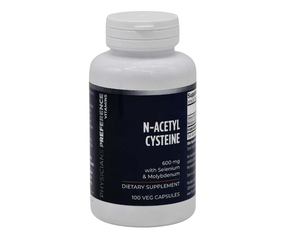 N-Acetyl Cysteine 600 mg 90 Capsules - Physicians Preference Vitamins