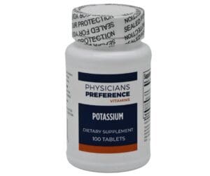 Potassium 99 mg 100 Tablets - Physicians Preference Vitamins