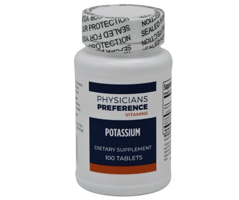 Potassium 99 mg 100 Tablets - Physicians Preference Vitamins