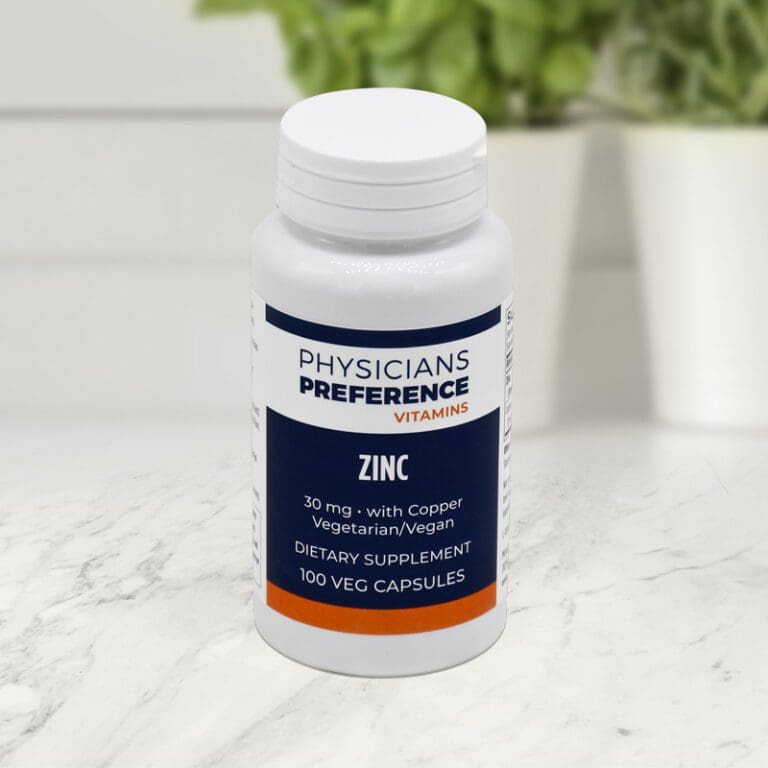 Zinc 30 mg 100 Capsules - Physicians Preference Vitamins